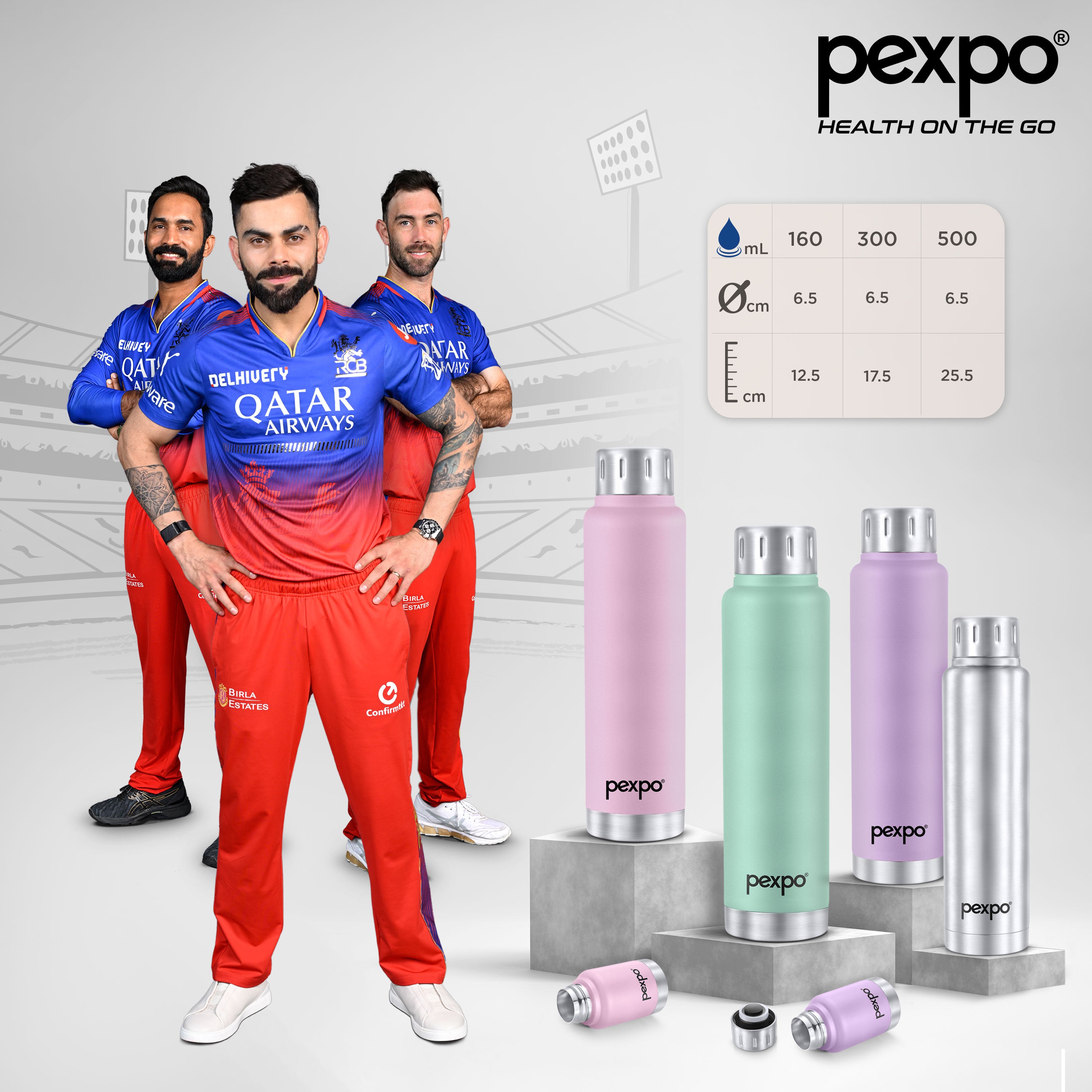 Buy Water Bottles & Flasks Online at Best Prices – pexpo